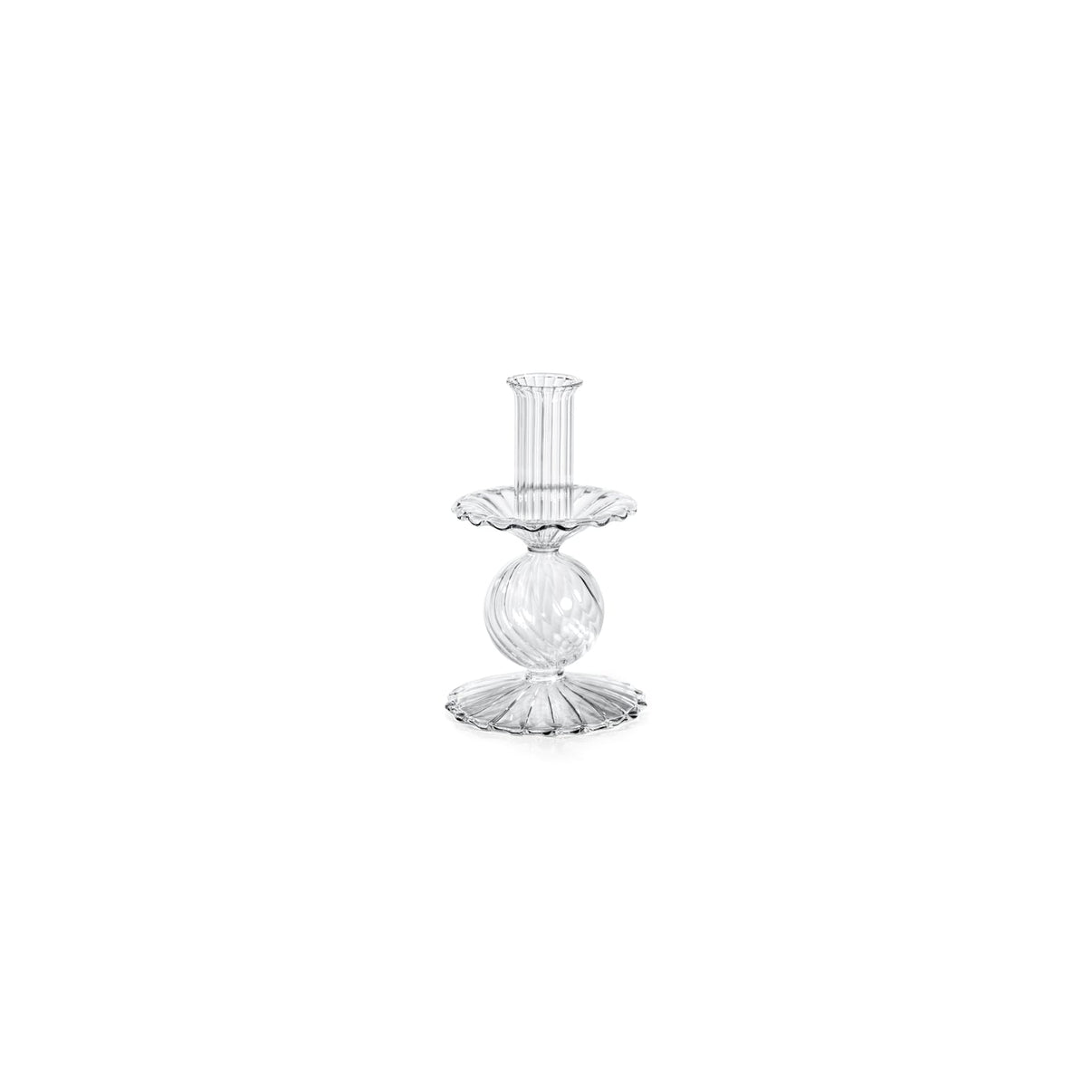 San Marco Swirl Glass Taper Holder – CARLYLE AVENUE