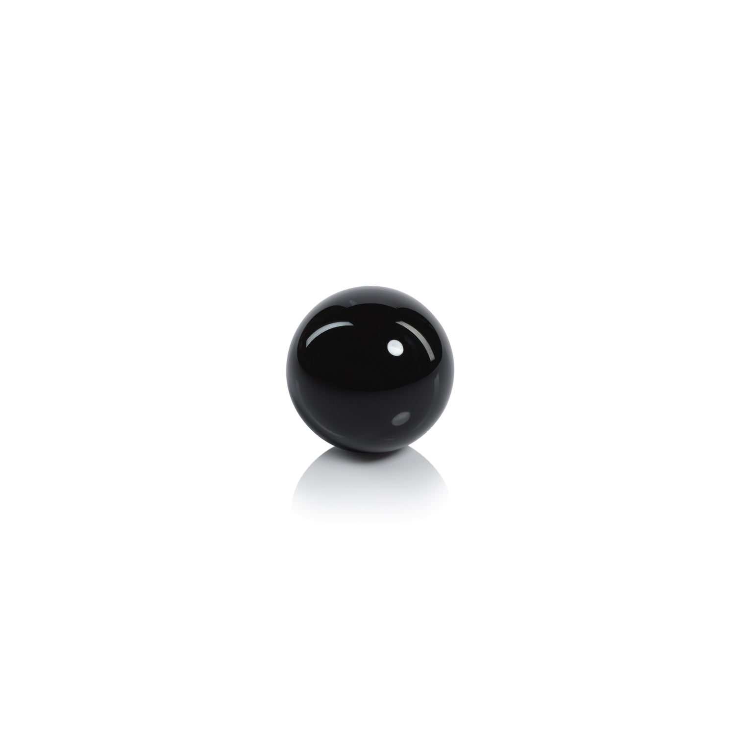 Noir Crystal Glass Fill Ball - Black – CARLYLE AVENUE