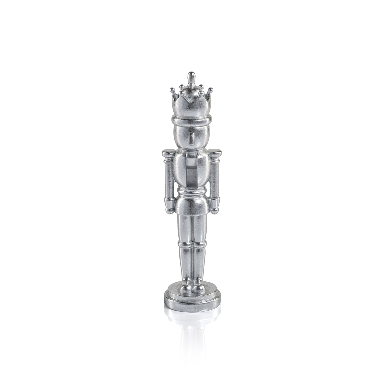 Metallic Decorative Nutcracker - Silver – CARLYLE AVENUE