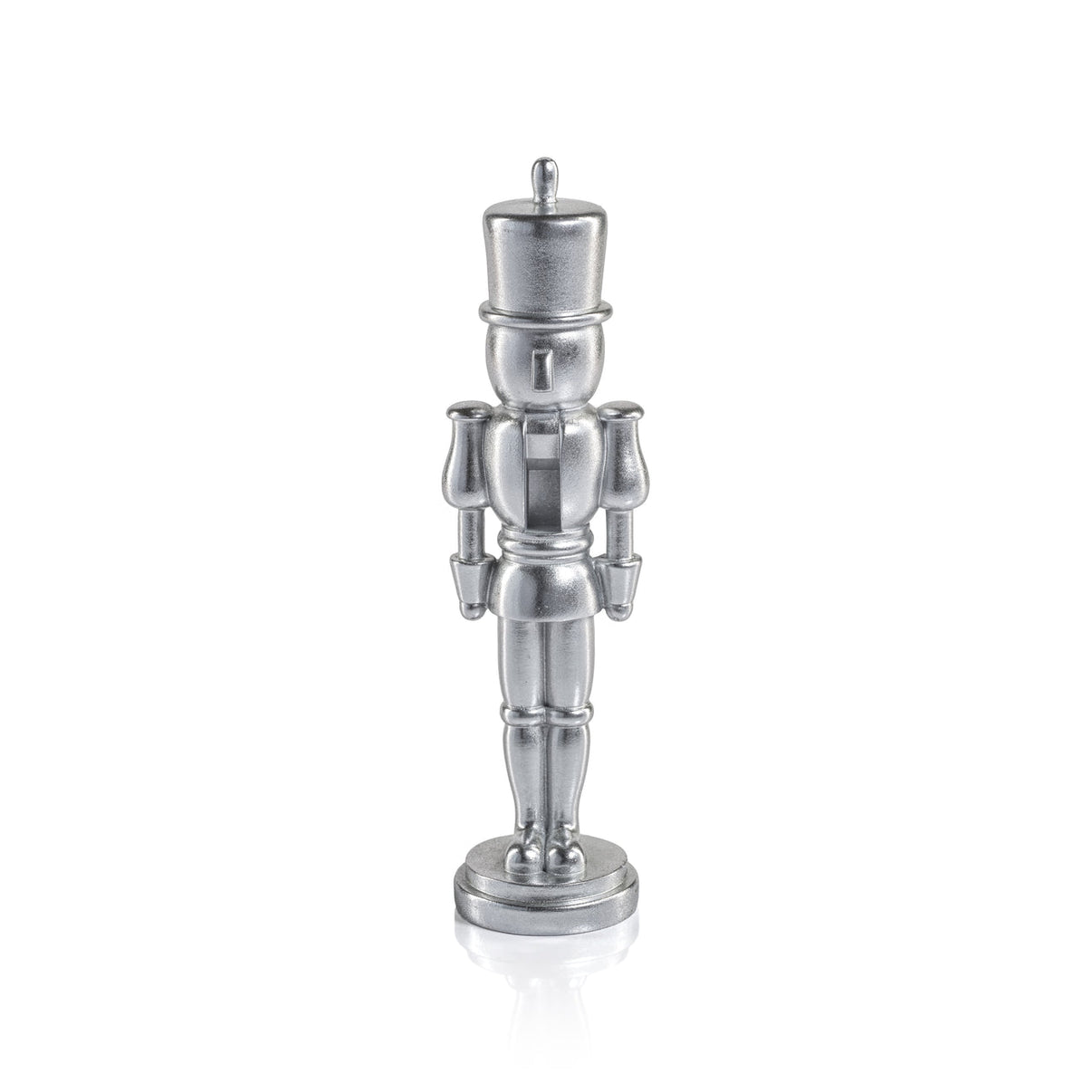 Metallic Decorative Nutcracker - Silver – CARLYLE AVENUE