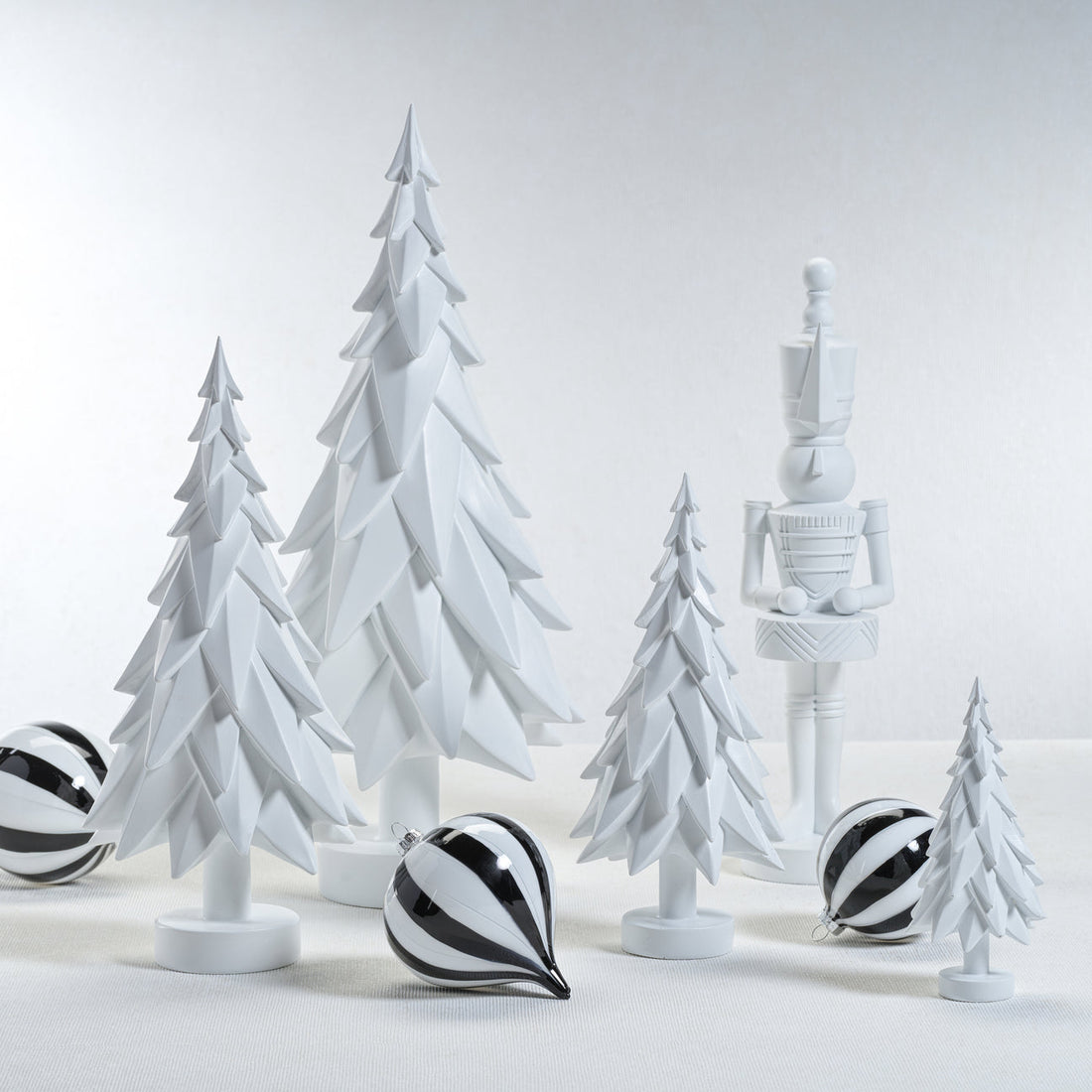 Matte White Decorative Tree – CARLYLE AVENUE