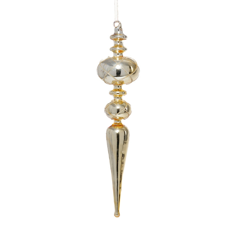 Metallic Gold Finial Ornament - Set of 4 – CARLYLE AVENUE