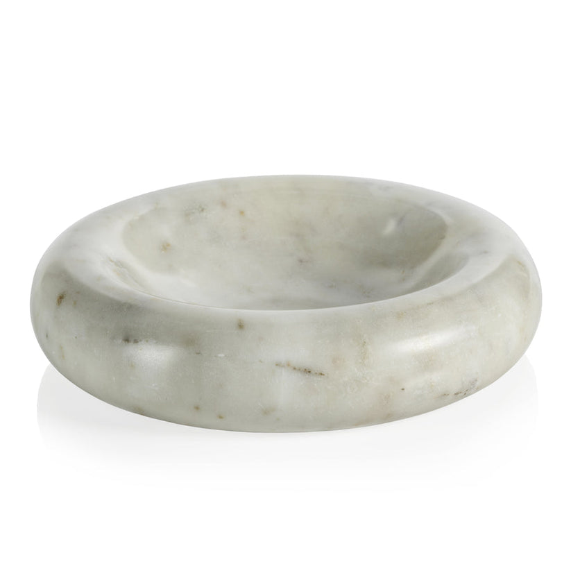 Curved Round Marble Bowl – CARLYLE AVENUE