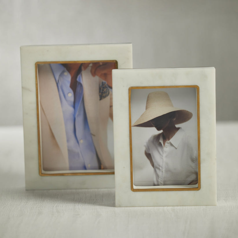 Avignon Marble Photo Frame – CARLYLE AVENUE