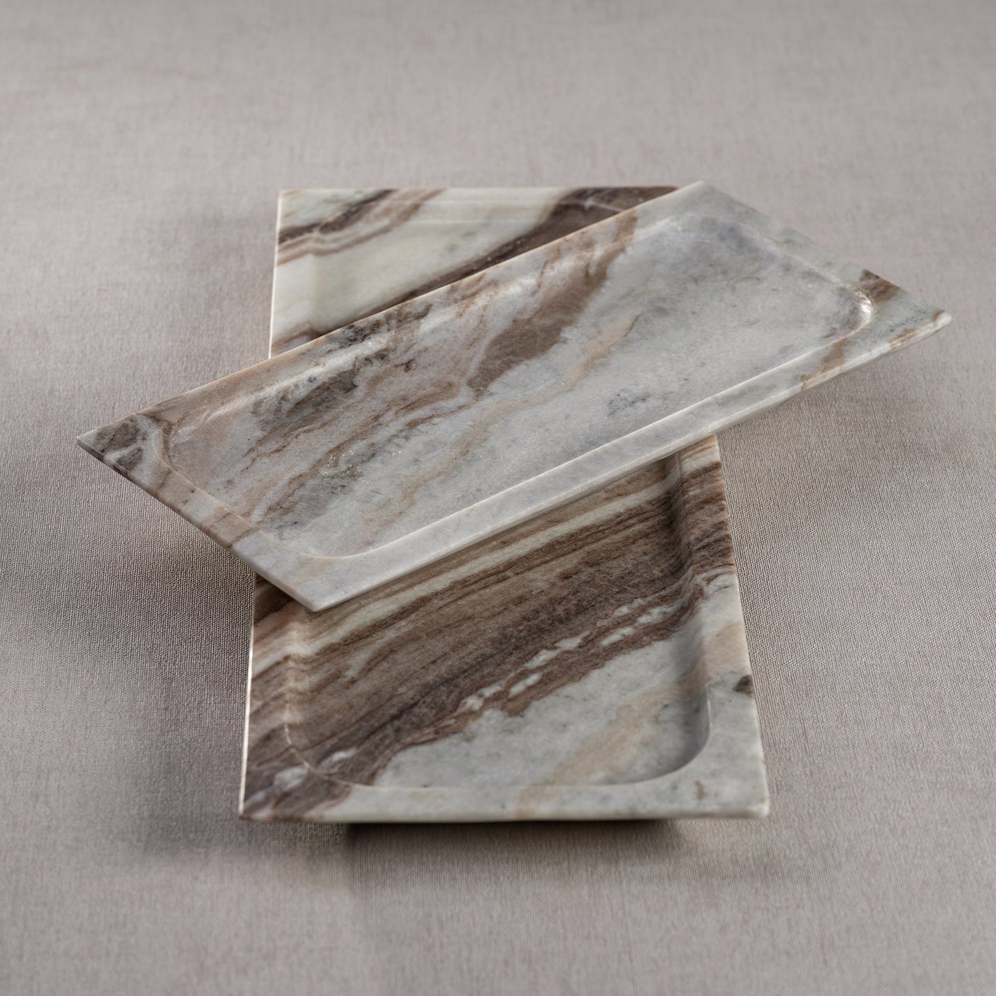 Arabescato Marble Tray – CARLYLE AVENUE