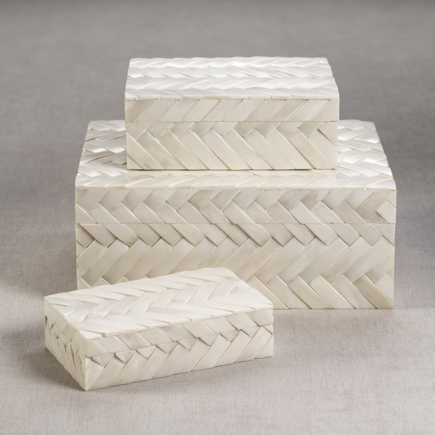 Bone Braided Box – CARLYLE AVENUE