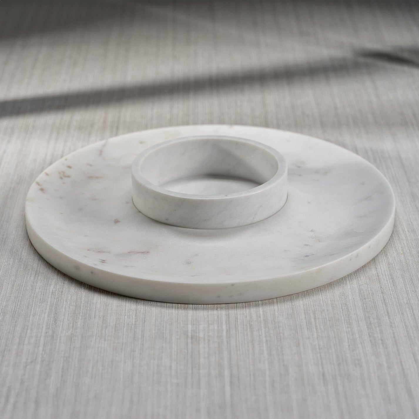 Marbella Marble Chip and Dip Server – CARLYLE AVENUE