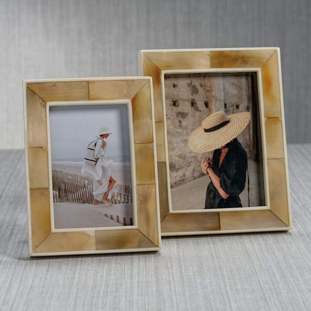 Natural Horn and Bone Photo Frame – CARLYLE AVENUE