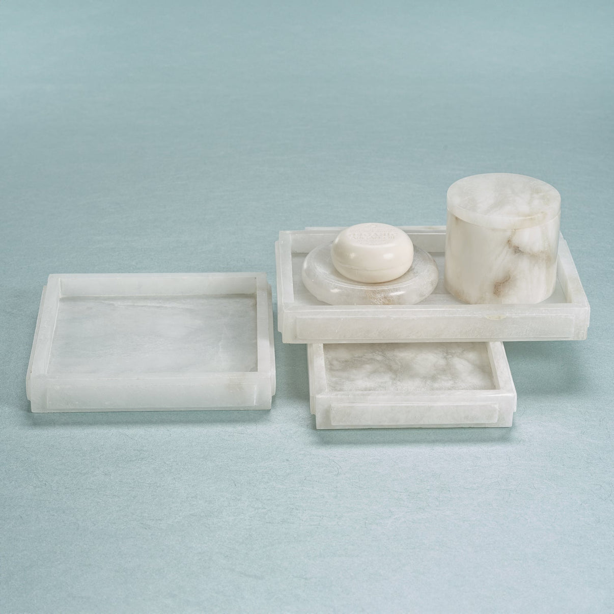 Côte d'Azur Alabaster Vanity Tray – CARLYLE AVENUE
