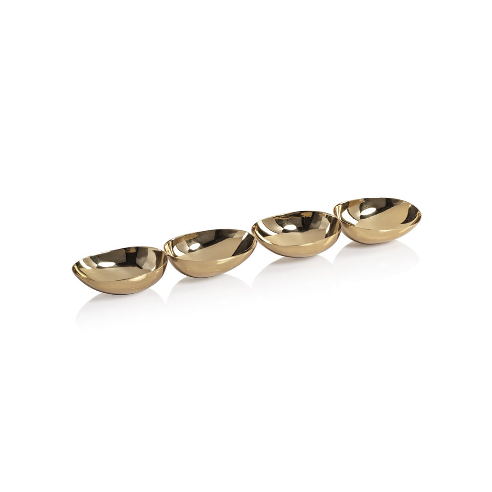 Four-Tier Nut Bowl - Polished Gold – CARLYLE AVENUE