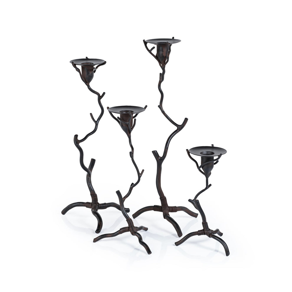 Twig Design Wrought Iron Candle Holder – CARLYLE AVENUE