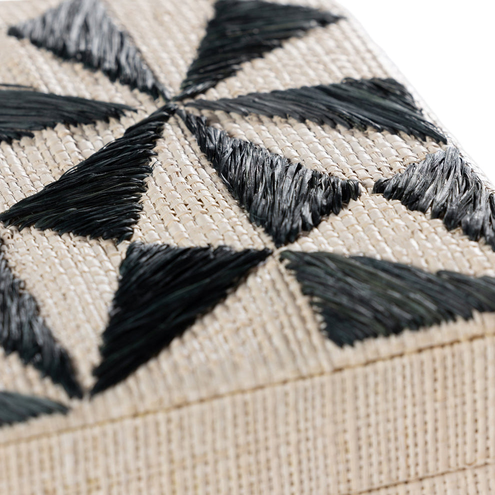Tenerife Natural Fiber Raffia Box – CARLYLE AVENUE