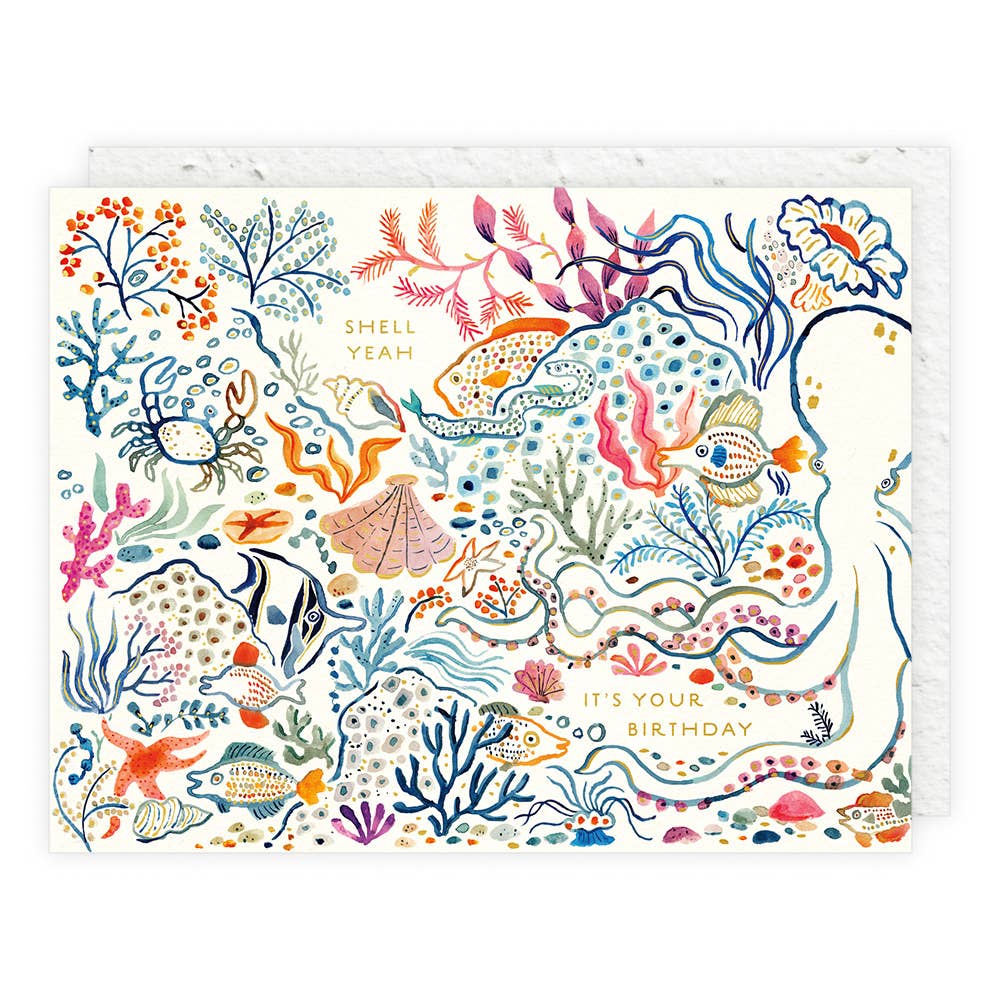 Shell, Yeah - Birthday Card – CARLYLE AVENUE