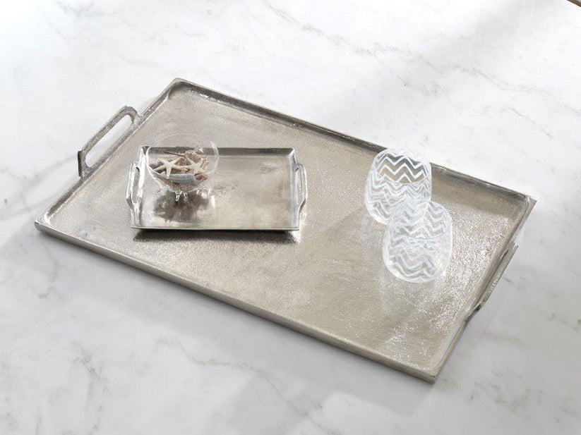 Rectangular Aluminum Tray with Handles – CARLYLE AVENUE