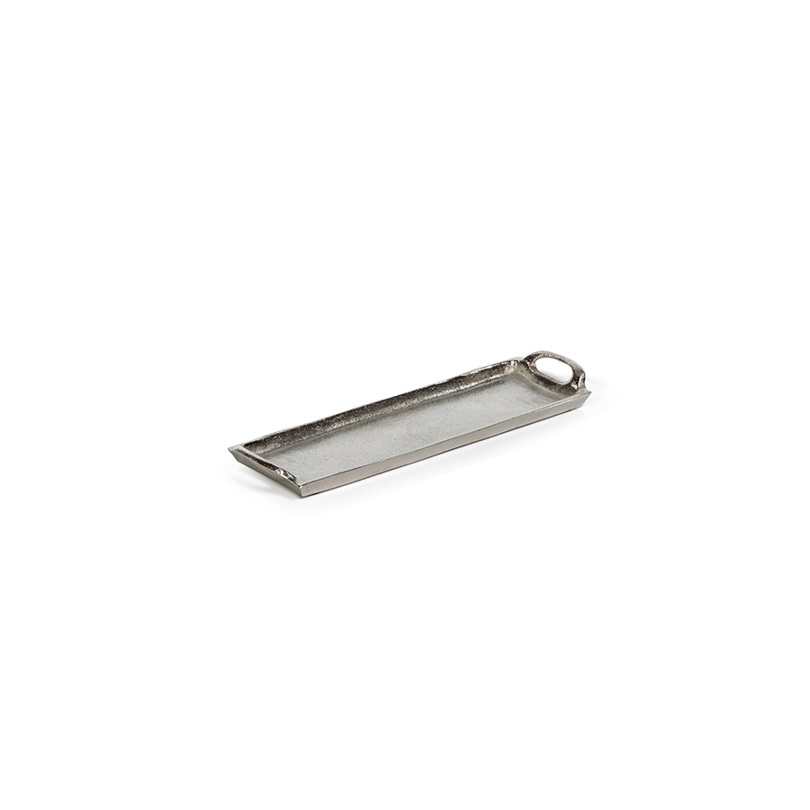 Rectangular Aluminum Tray - Silver Nickel – CARLYLE AVENUE