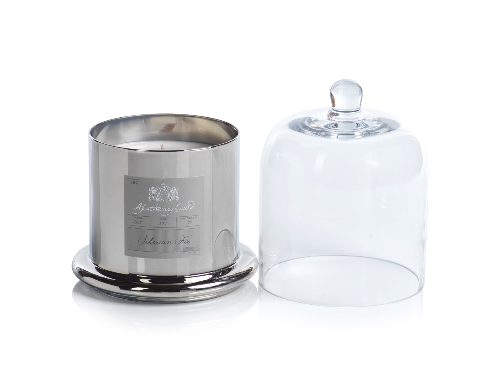 Silver Apothecary Guild Domed Candle – CARLYLE AVENUE