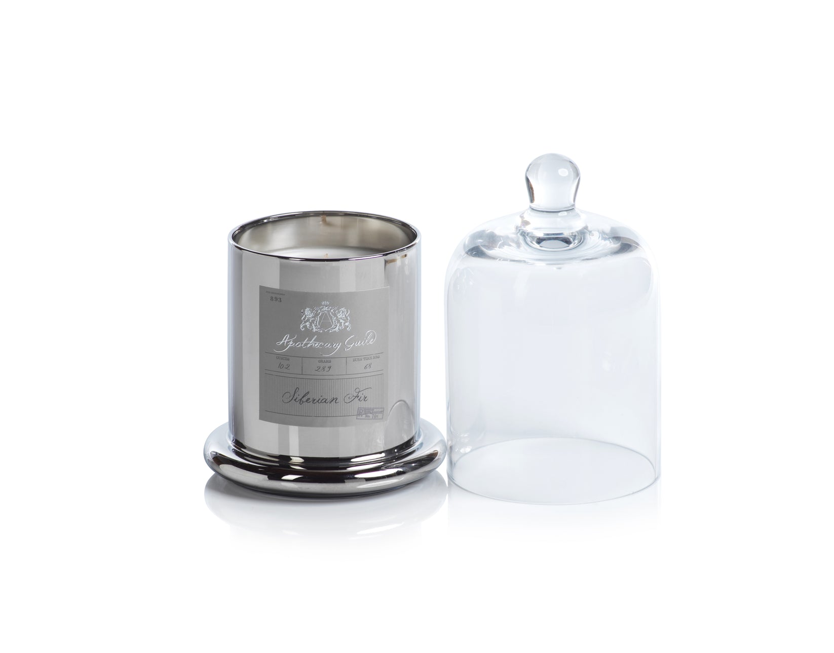Silver Apothecary Guild Domed Candle – CARLYLE AVENUE
