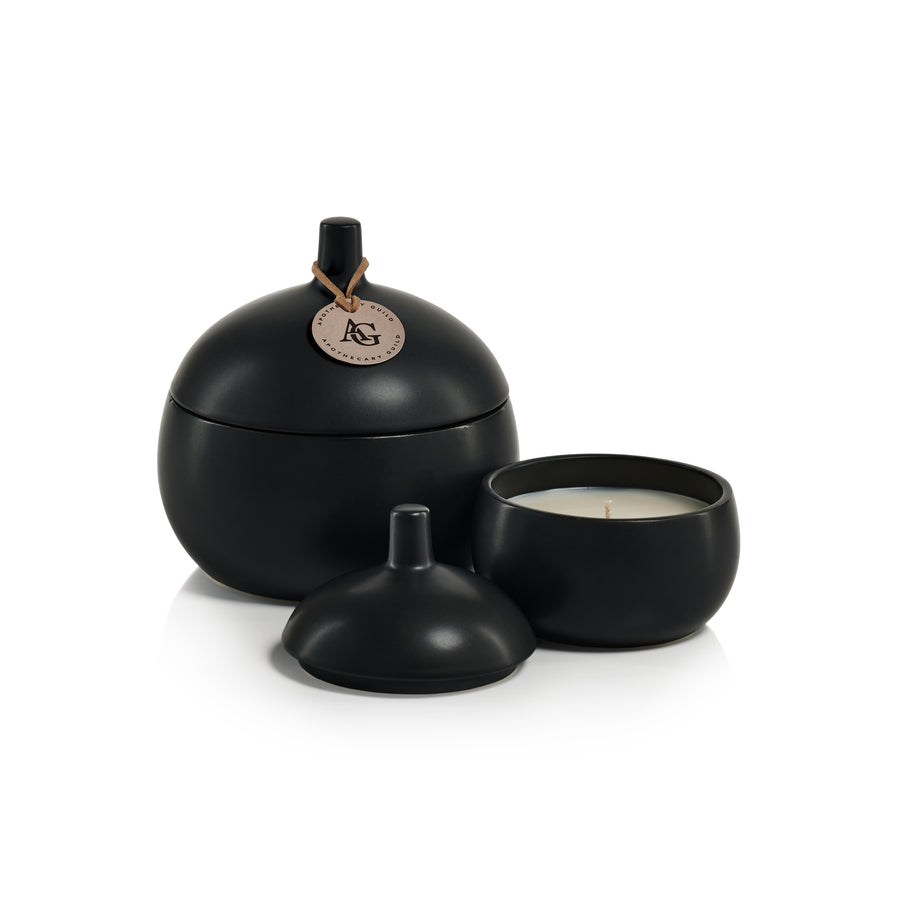 Bodega Ceramic Candle - Black – CARLYLE AVENUE