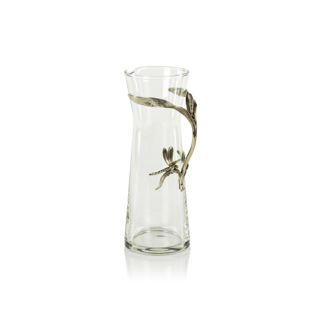 Dragonfly Pewter & Glass Pitcher – CARLYLE AVENUE